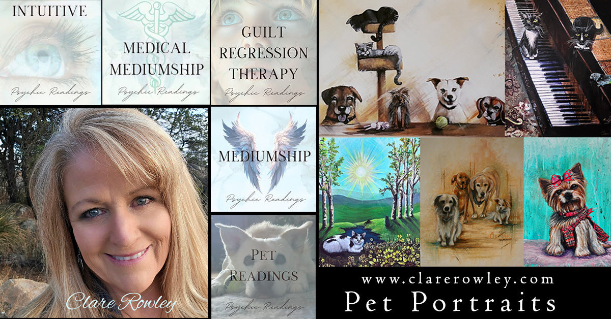 Clare Rowley Psychic Medium, Artist, Author, Educator, Inventor ...